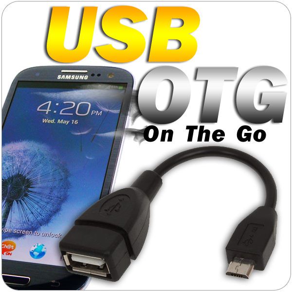 How USB OTG Improves Smartphone & Tablets Like Samsung Galaxy S3 ...