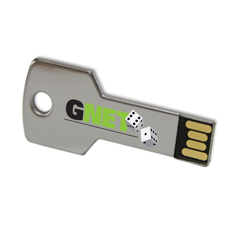 Flash Key Shaped Custom USB Drive - Premium USB