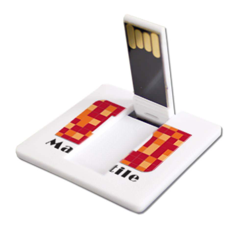 Mini Credit Card Shaped Custom USB Drive - Custom USB Drives | Printing ...