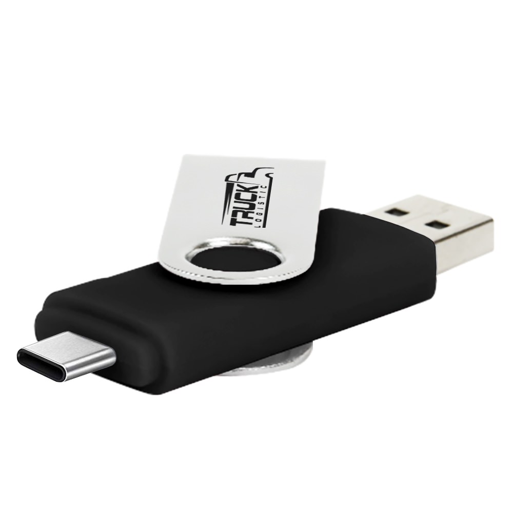 Custom USB-C Pro Swivel - Custom USB Drives | Printing | Data Loading ...